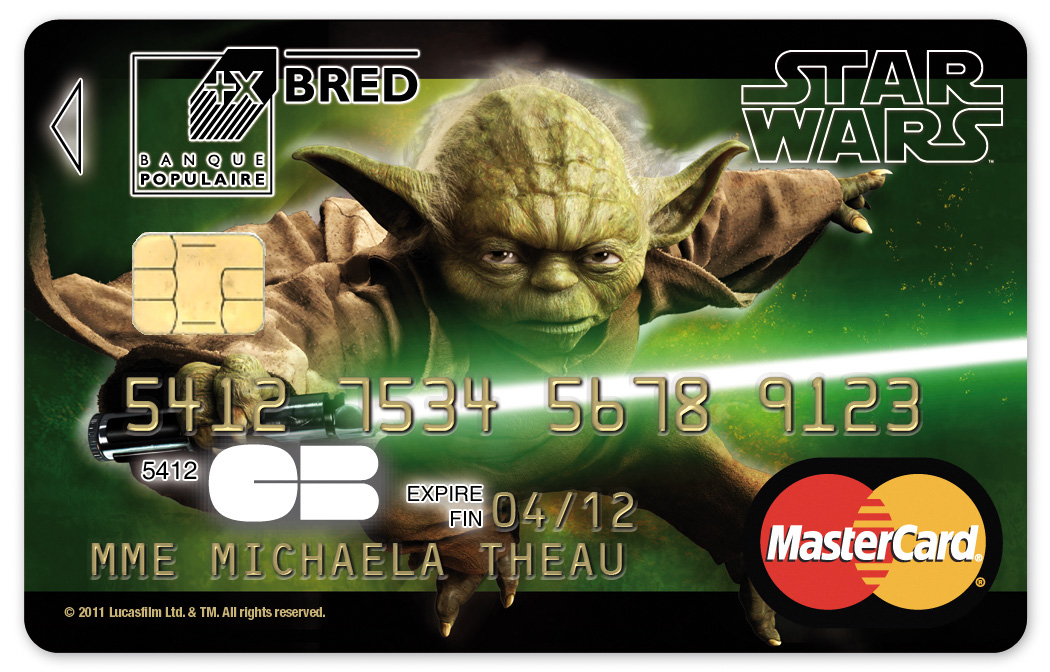Exclusif en France : des cartes bancaires à l’effigie de la saga Star ...