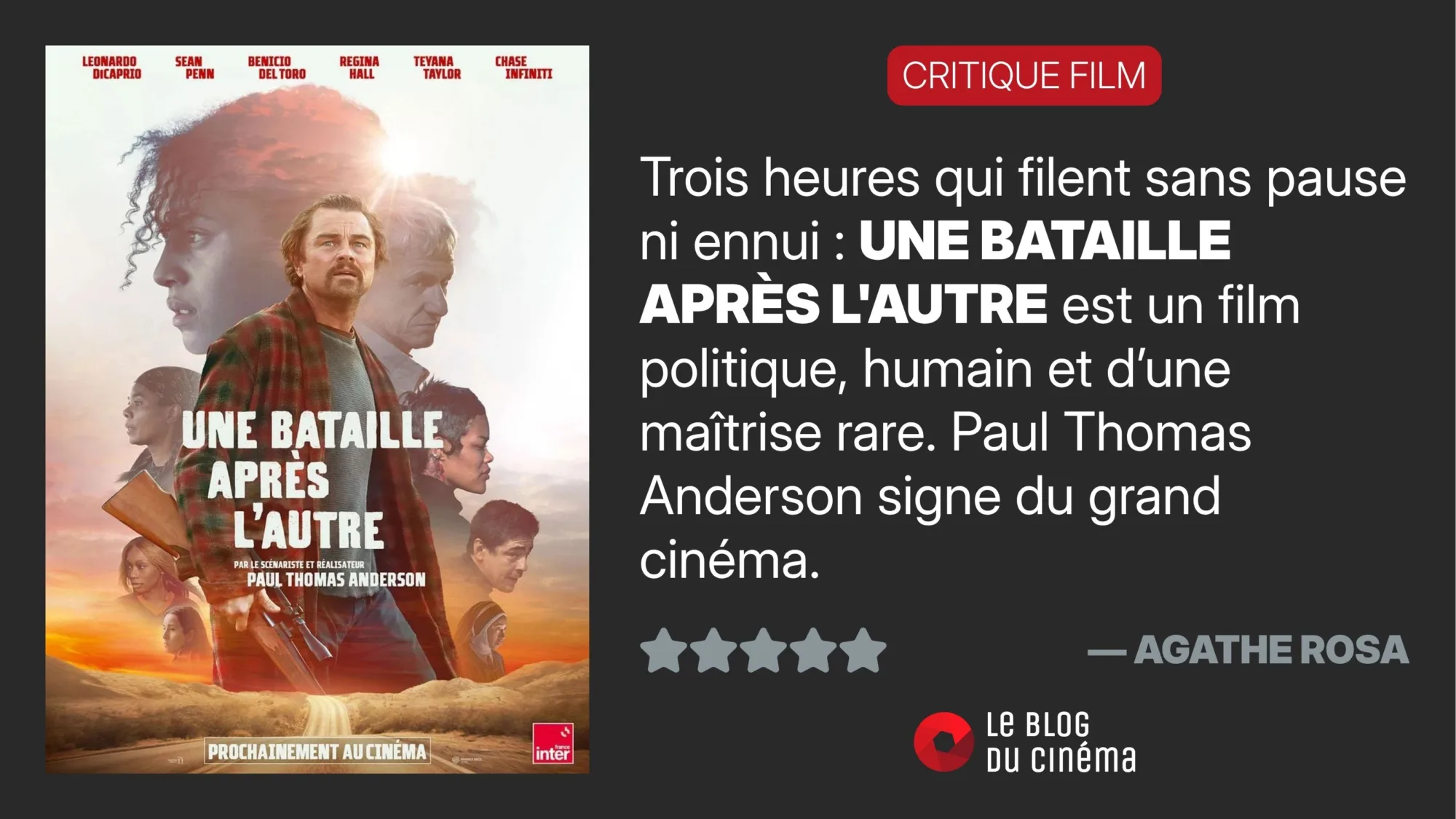 Une bataille après l’autre : critique d’un film intense et profondément ...